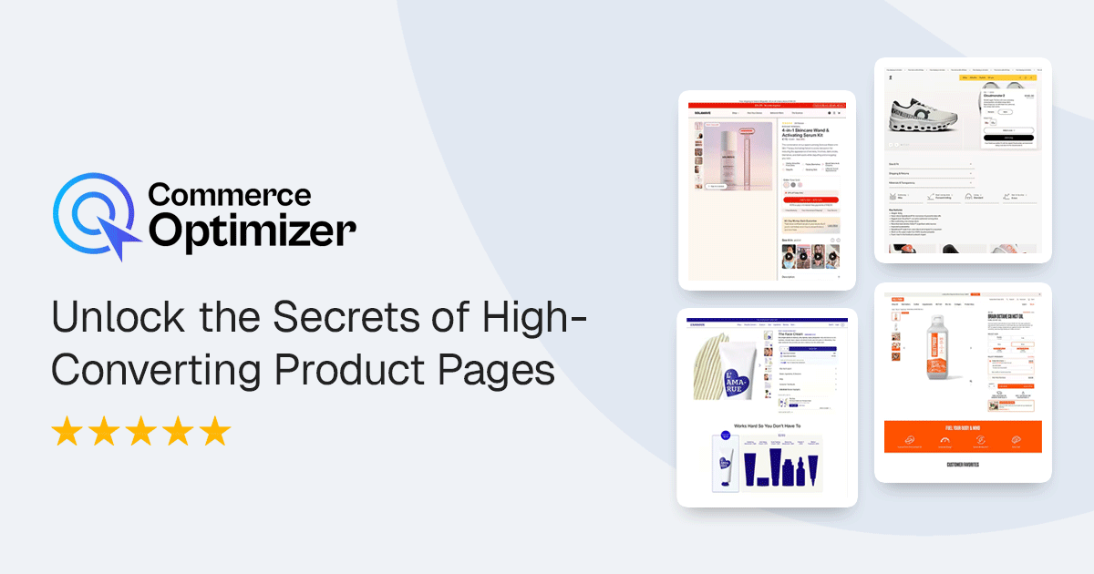 CommerceOptimizer - Unlock the Secrets of High-Converting Product Pages